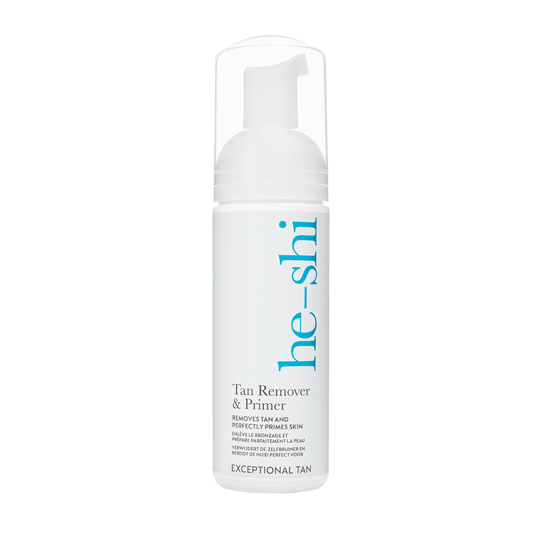 He-Shi Tan Remover & Primer: heerlijk geurende mousse